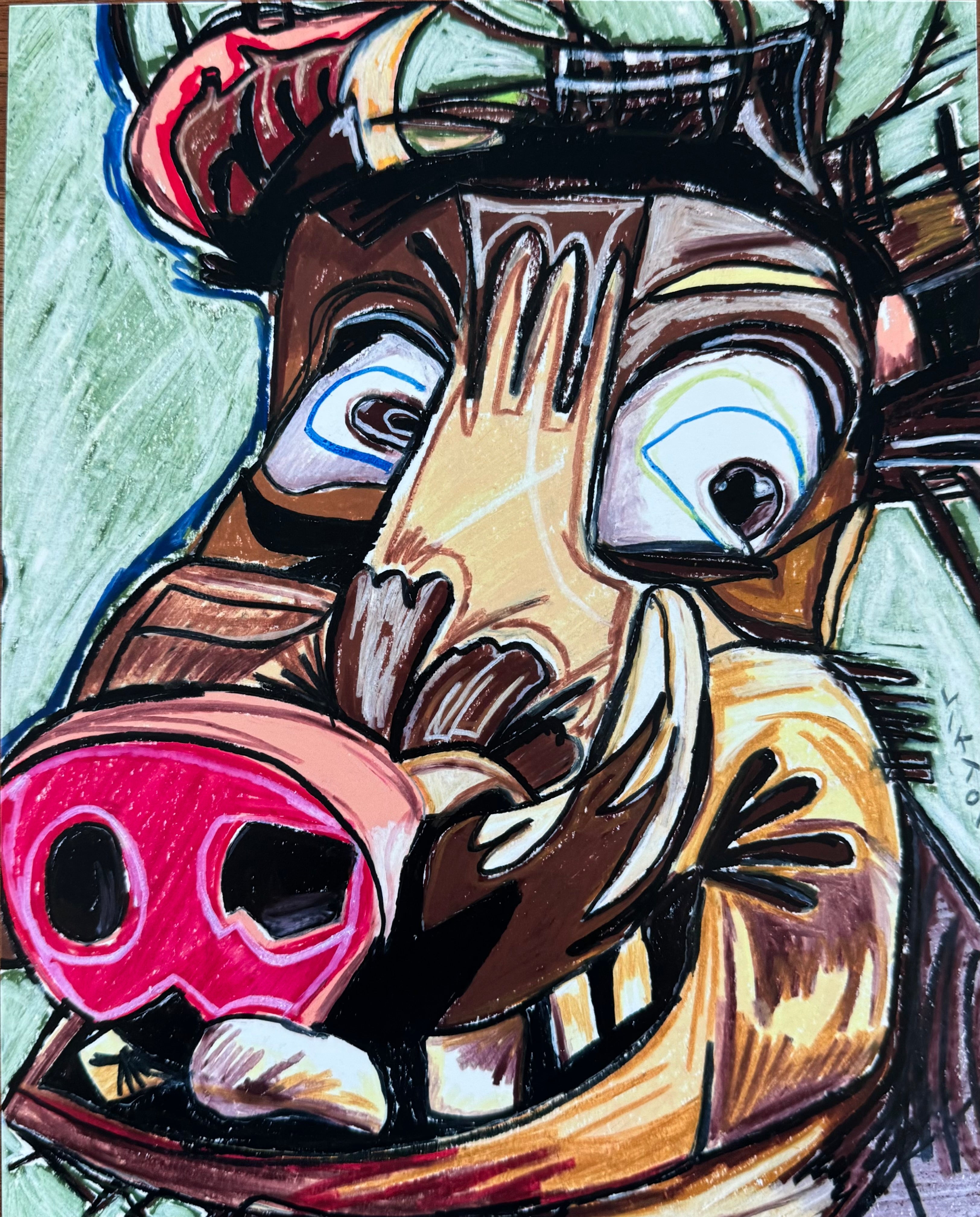 Snuggle Tooth - Art Prints – Vichy's Art