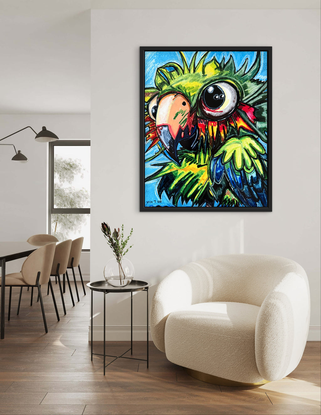Feathered Frenzy - Art Prints – Vichy's Art